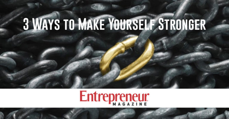 3 Ways to Make Yourself Stronger - Anne Grady Group